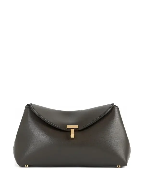 TOTEME T-lock Mini Leather Clutch