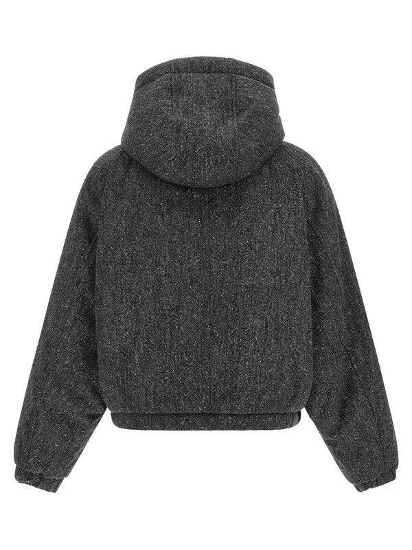 Brunello Cucinelli Shiny Zipper Pull' Down Jacket