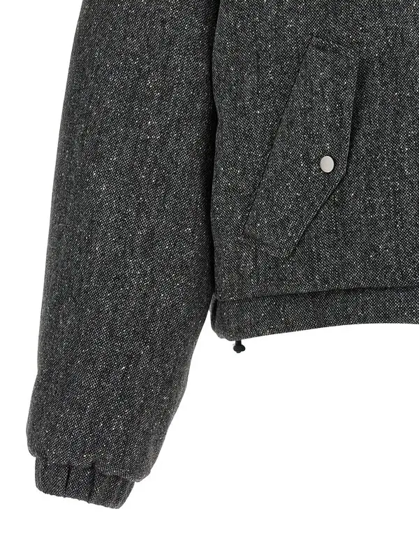 Brunello Cucinelli Shiny Zipper Pull' Down Jacket