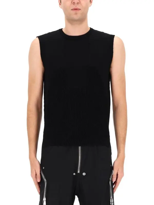 Rick Owens Knitted Tops - Black