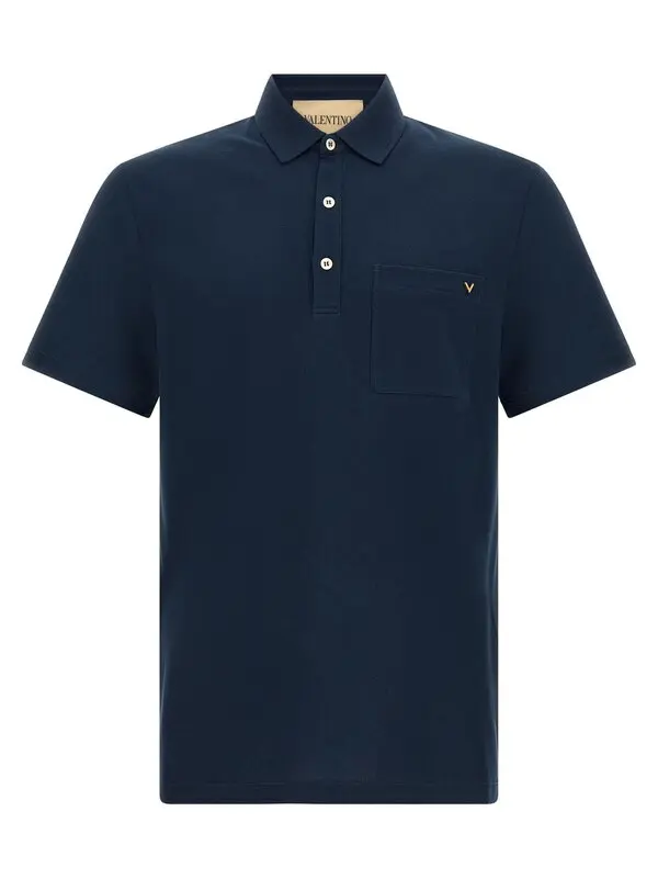 Valentino Garavani Vgold' Polo Shirt