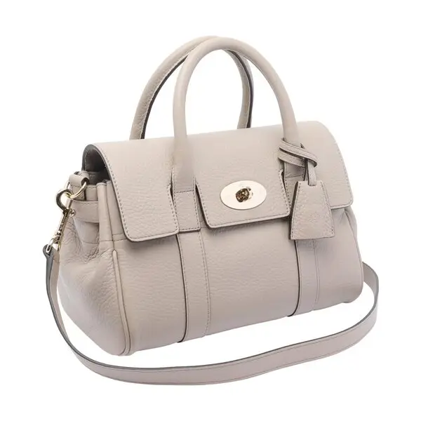 Mulberry Small Bayswater Handbag - Cream