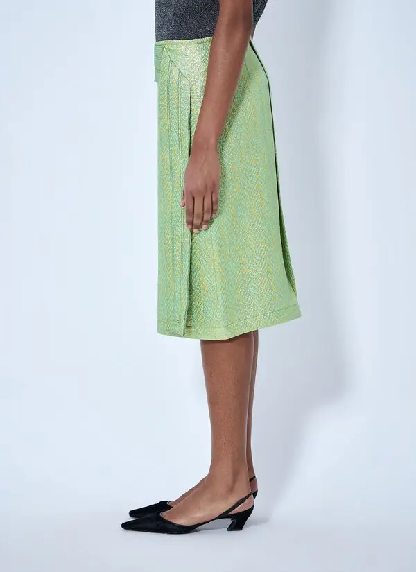 Marni Wrap-effect Midi Skirt