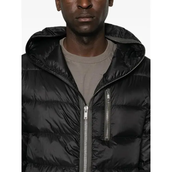 Rick Owens Quilted Down Jacket - Black