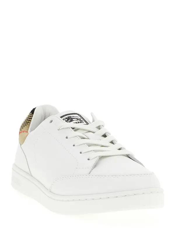 Burberry Leather Sneakers - Multicolor