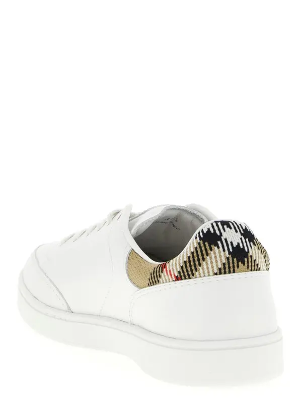Burberry Leather Sneakers - Multicolor