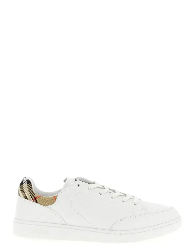 Burberry Leather Sneakers - Multicolor