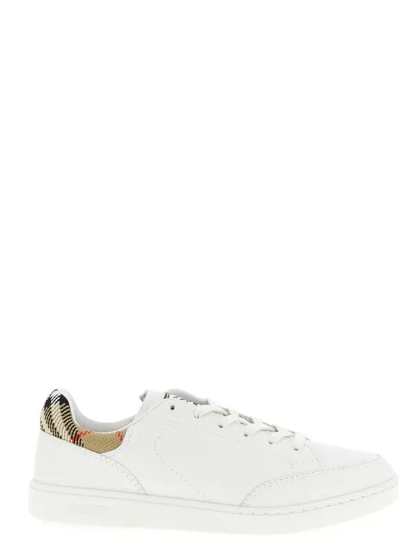 Burberry Leather Sneakers - Multicolor