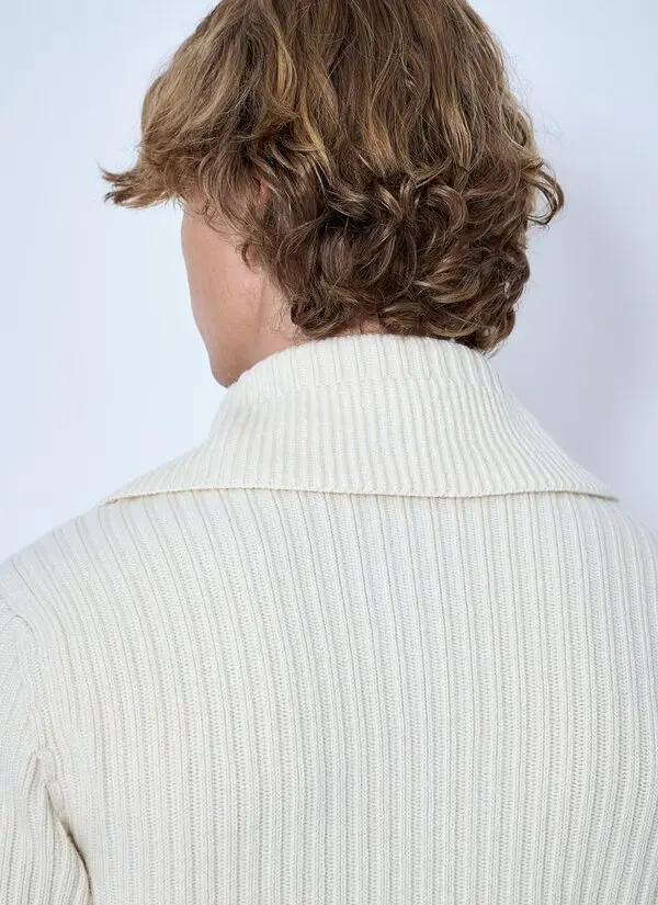 Bottega Veneta Wool Ribbed Knit Sweater