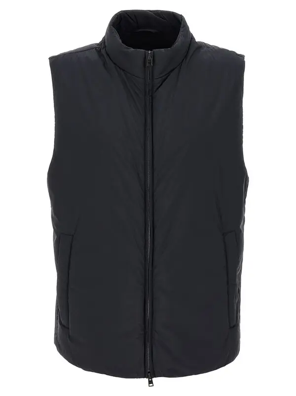 Herno Ecoage Padded Vest - Black