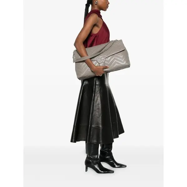 Gucci Grey Shoulder Bags