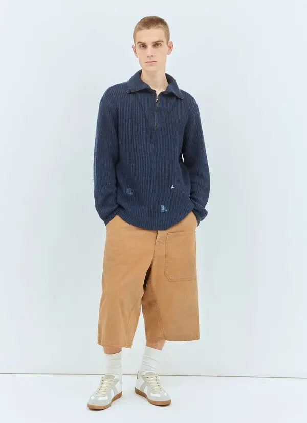 MAISON MARGIELA Summer Shetland Knit Sweater