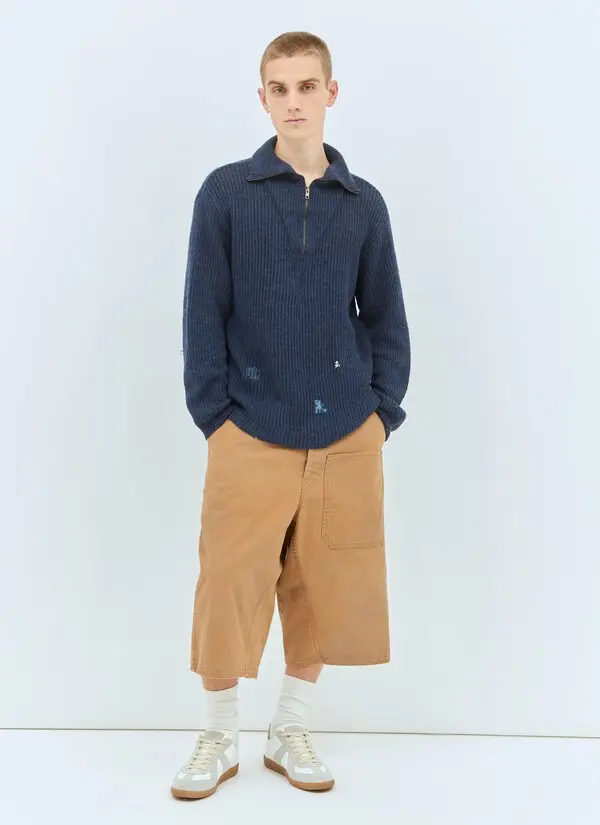 MAISON MARGIELA Shetland Knit Sweater