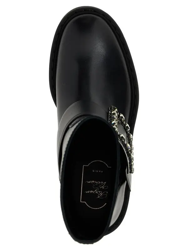 ROGER VIVIER Viv Rangers' Ankle Boots