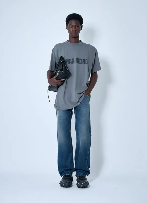 Balenciaga Low Rise Jeans - Multicolor