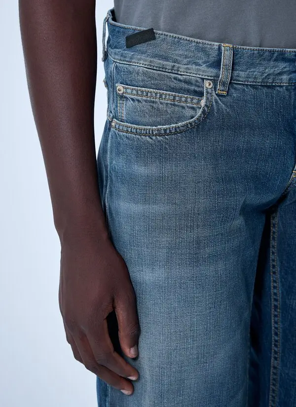 Balenciaga Low Rise Jeans - Multicolor
