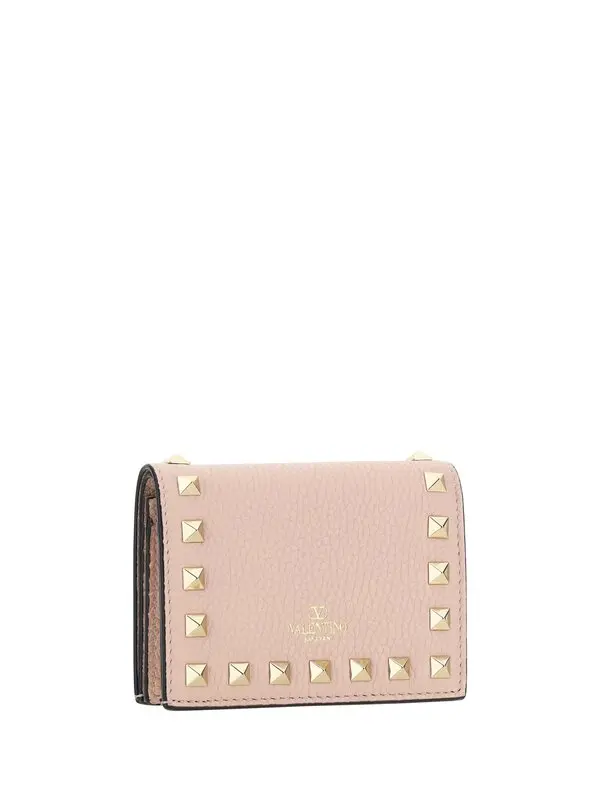Valentino Garavani Rockstud Wallet - Pink