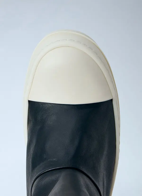 Rick Owens Tower High Leather Boots