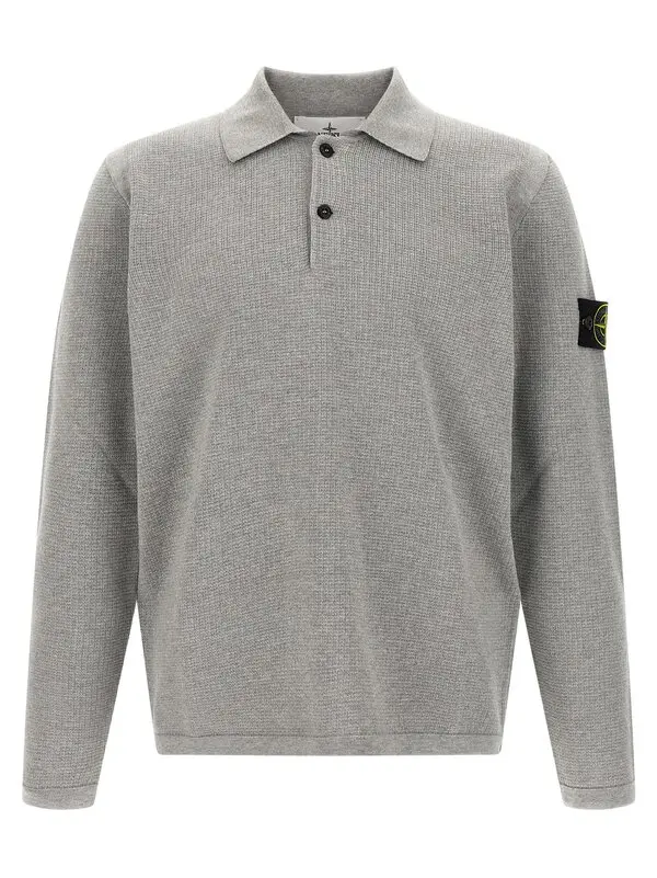 Stone Island 5100024' Polo Shirt - Gray