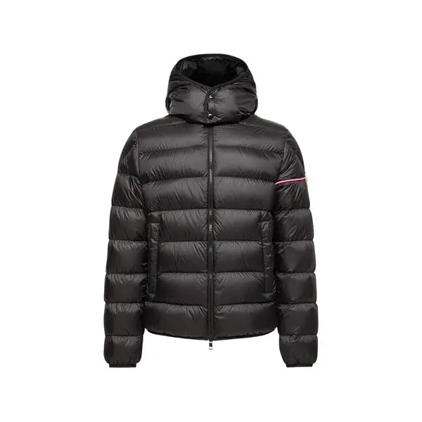 Moncler Quilted Padded Down Jacket - Black