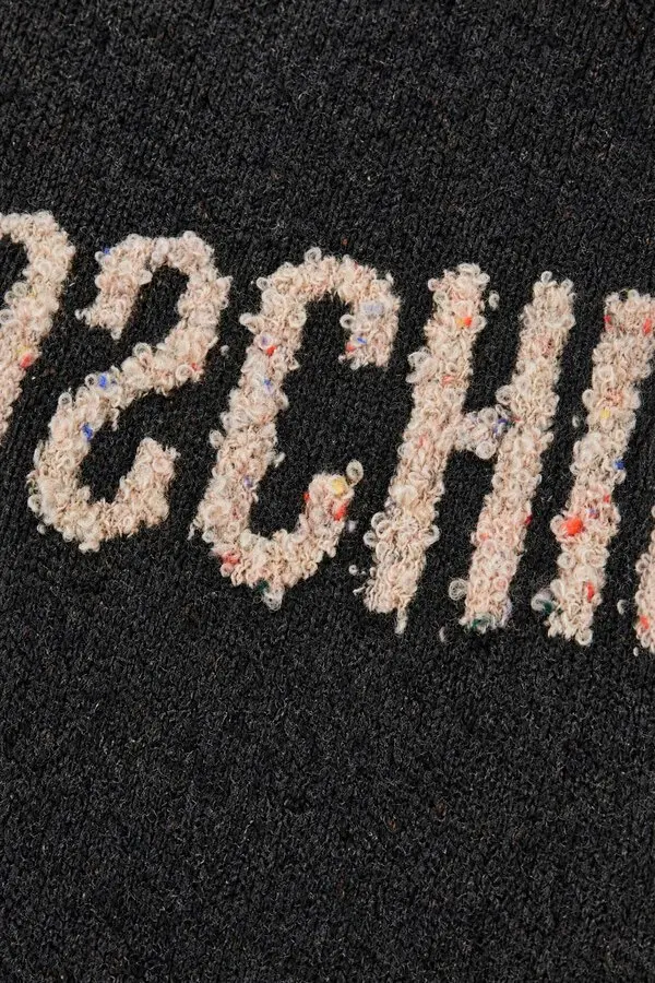 Moschino Graphic Knitwear
