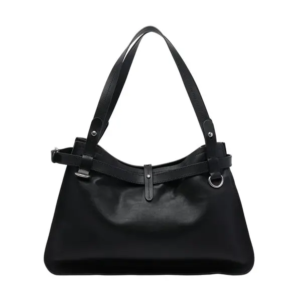 Miu Miu Logo Leather Shoulder Bag