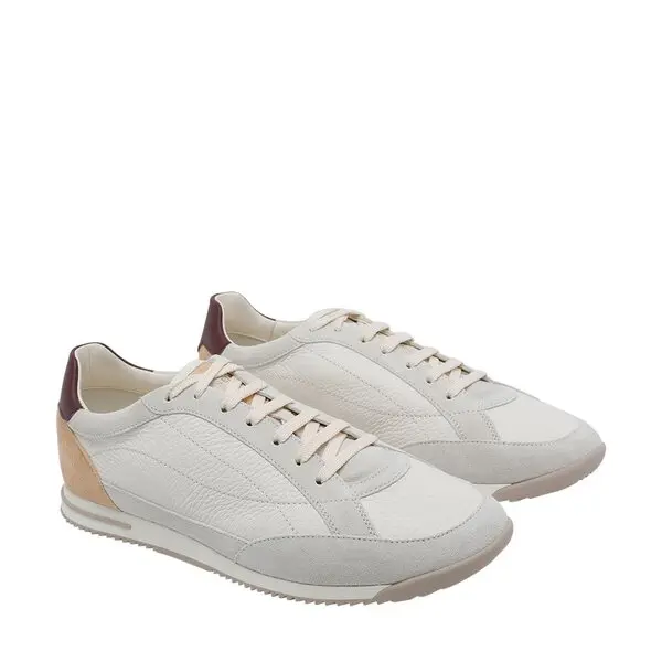 Brunello Cucinelli Suede And Leather Sneakers