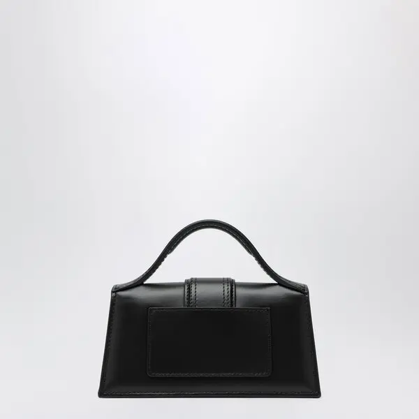 Jacquemus Bambino Small Leather Shoulder Bag - Black