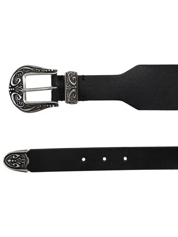GOLDEN GOOSE Double Buckle Belt