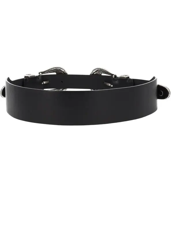 GOLDEN GOOSE Double Buckle Belt