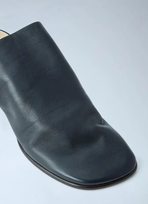 LEMAIRE Glove Mules - Black