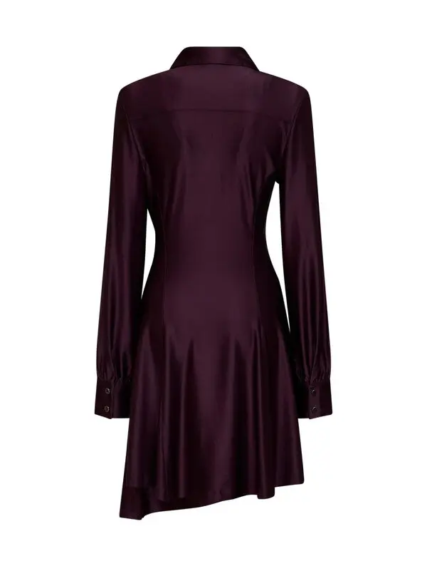 Rabanne Jersey Asymmetric Mini Dress - Multicolor