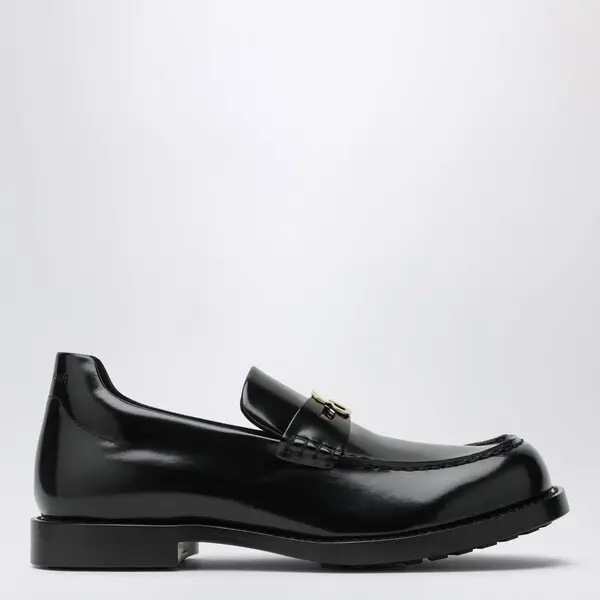 Balenciaga Comfy Loafers In Calf Leather - Black