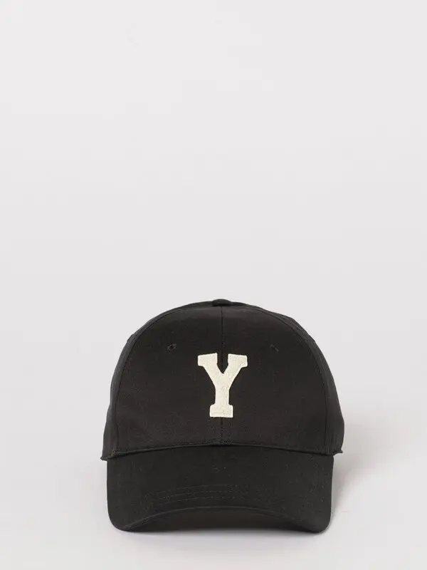 Saint Laurent Cotton Twill Baseball Cap - Black