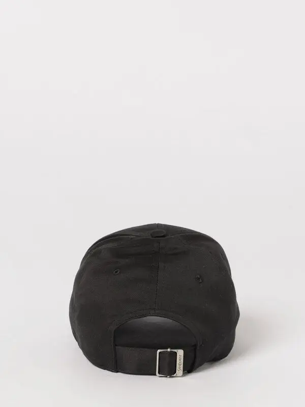 Saint Laurent Cotton Twill Baseball Cap - Black