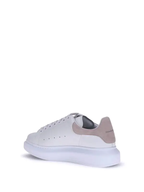 Alexander McQueen Leather Sneakers - White