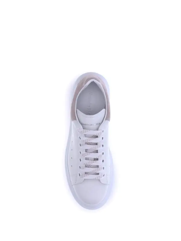 Alexander McQueen Leather Sneakers - White