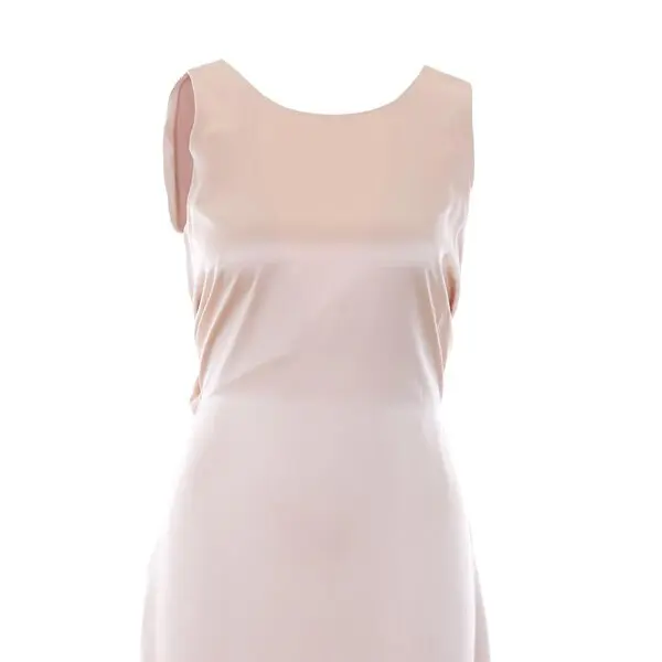 Max Mara Silk Satin Dress - Pink