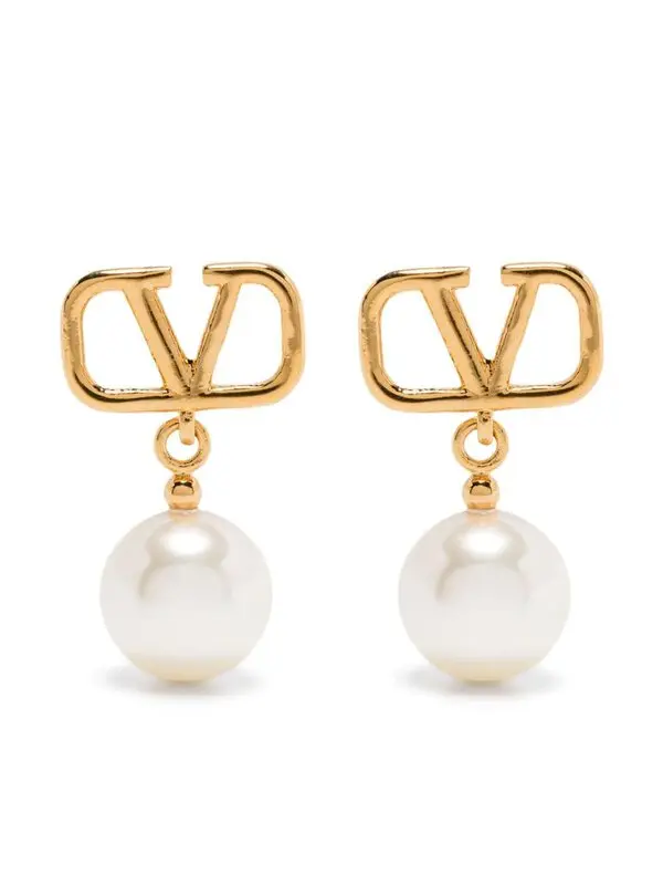 Valentino Garavani Vlogo Signature Earrings - Multicolor