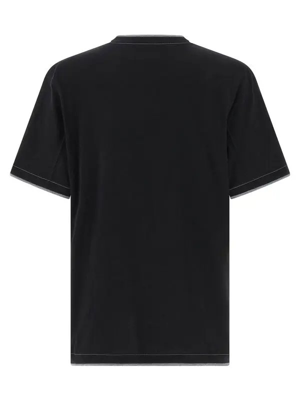 Brunello Cucinelli Double Layer T-shirt