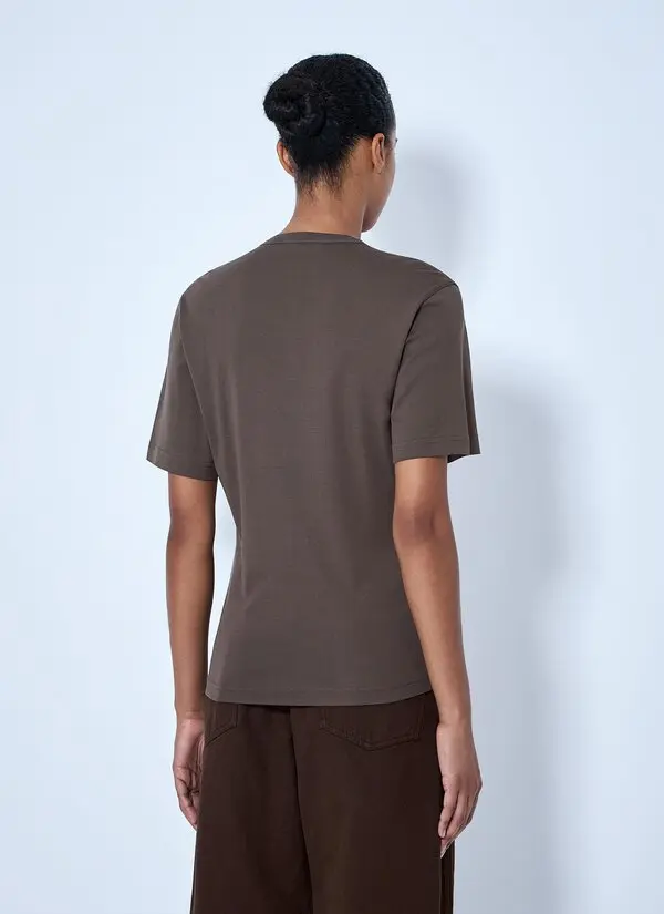 LEMAIRE Cotton Jersey Rib T-shirt