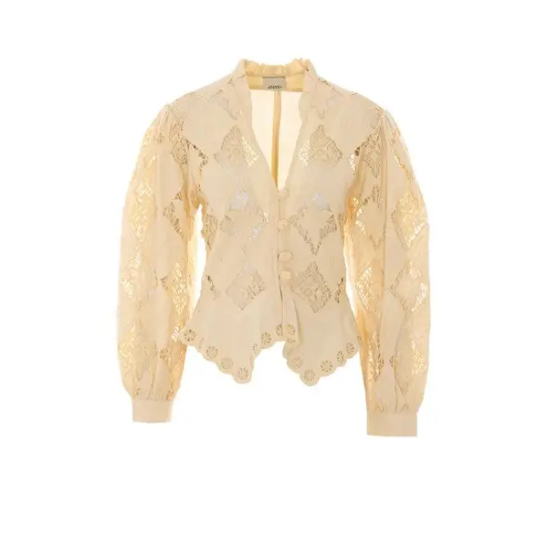 Isabel Marant Étoile Nina Top - Yellow