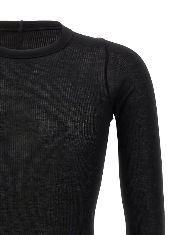 Rick Owens Rib Ls T' T-shirt