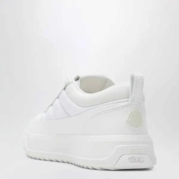 Moncler Altive Suede And Nubuck Leather Sneakers - White