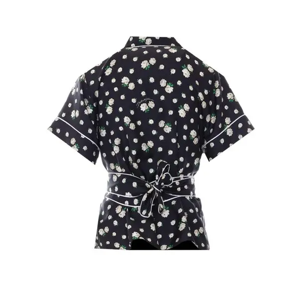 Dolce & Gabbana Roses And Lily Of The Valley Print Vanity Shirt - Multicolor