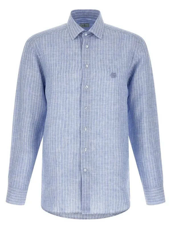 Etro Striped Linen Shirt