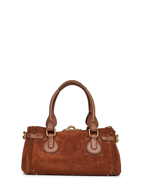 Chloé Vintage Brown Paddington Handbag - Multicolor