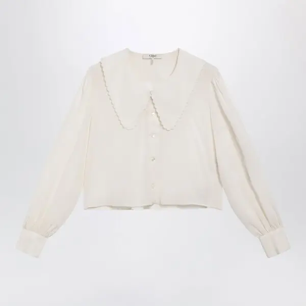 Chloé Milk Silk Blouse