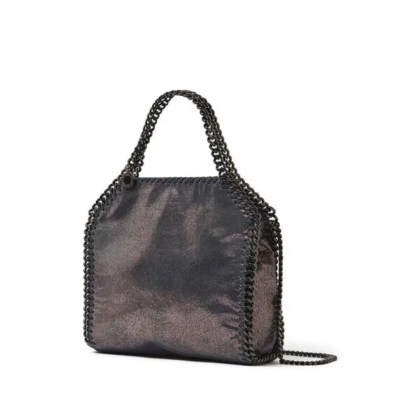 Stella McCartney Metallic Chain-link Tote Bag - Blue