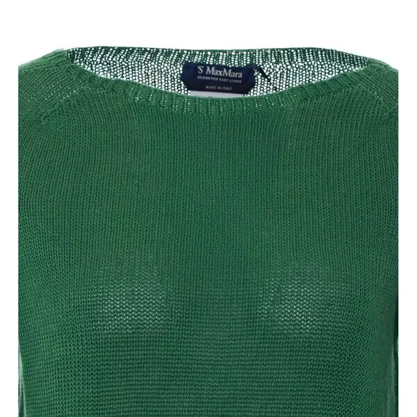 Max Mara Smmgiolino Sweater - Green